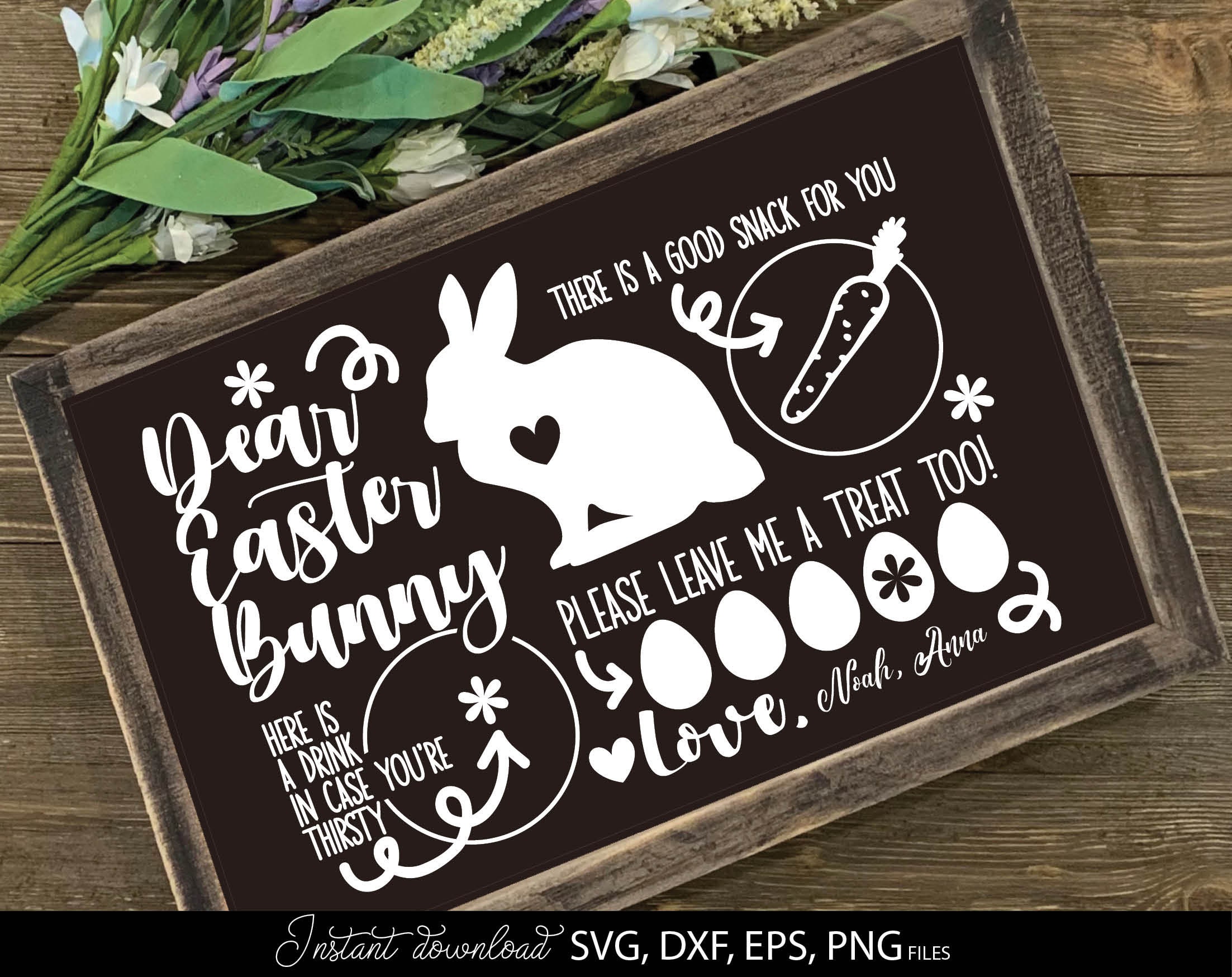 Easter Tray SVG Bundle Easter SVG Bundle Easter Placemat - Etsy