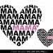 Mom Split Name Frame, Mom Monogram Svg, Mother's Day SVG, Mum Svg, Mom ...