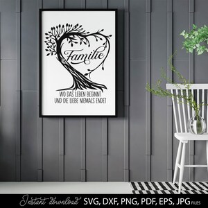 Family Tree of Life Plot File Svg Png German Tree of Life Familie Tree ...