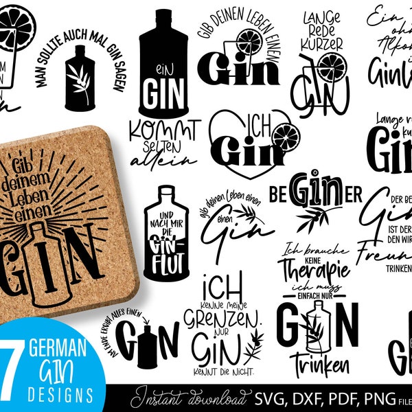 Gin Sayings Svg - Etsy