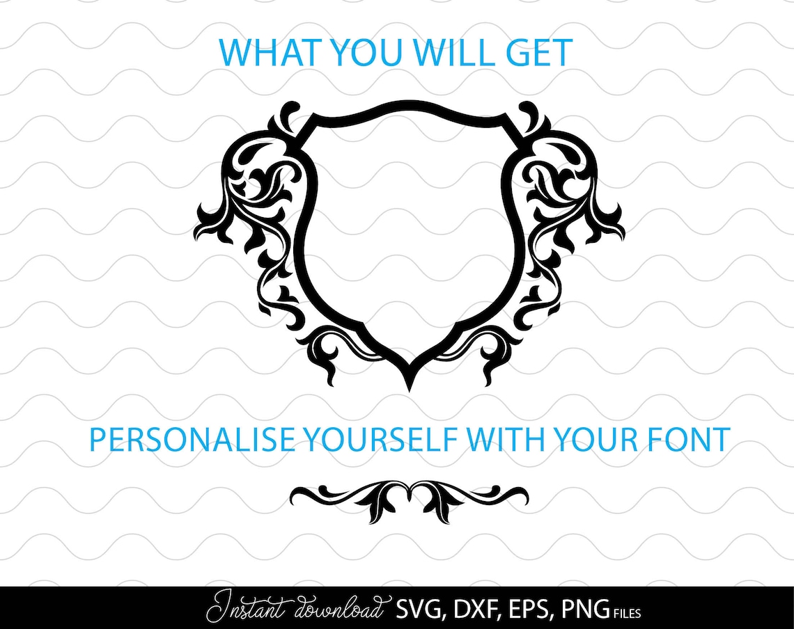 Monogram Frame Svg Royal Monogram Frame Svg Royal Monogram - Etsy