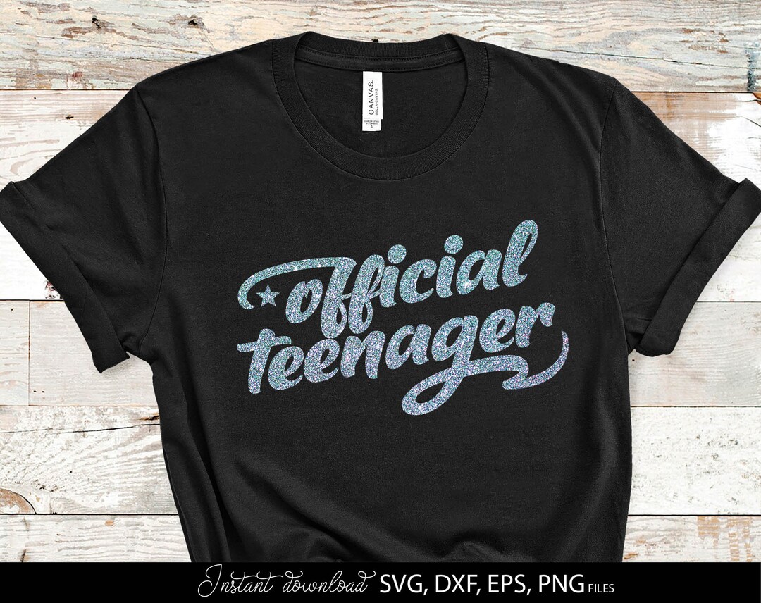 Official Teenager SVG | 13th Birthday SVG | Thirteen SVG | 13th Svg ...