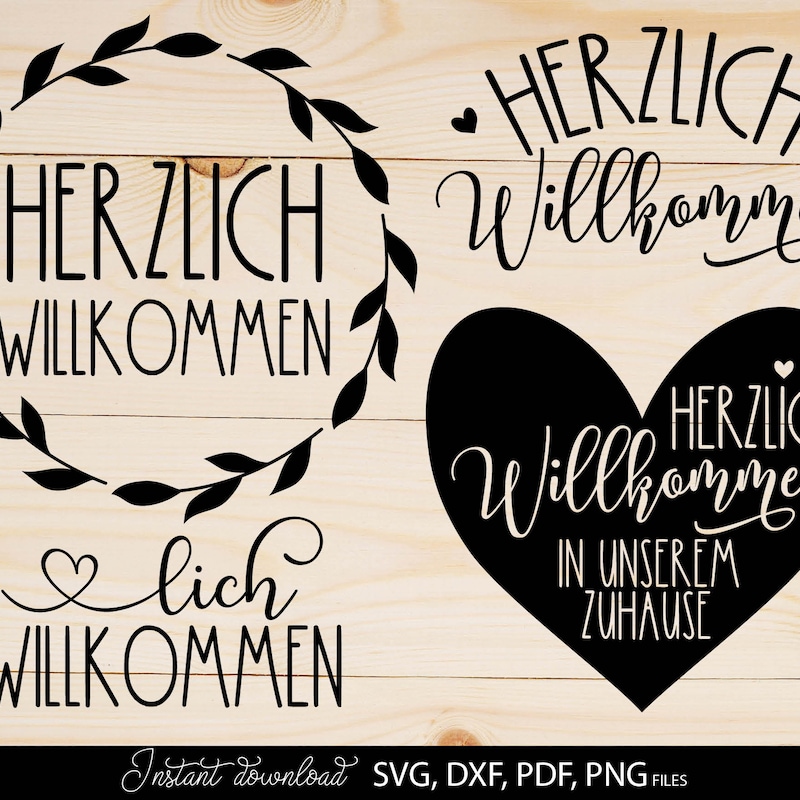 Schild für eingang willkommen - Etsy.de