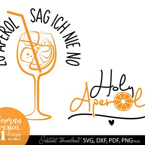 Deutscher Aperol svg png Bundle - Heiliger Aperoli svg - Aperol ...