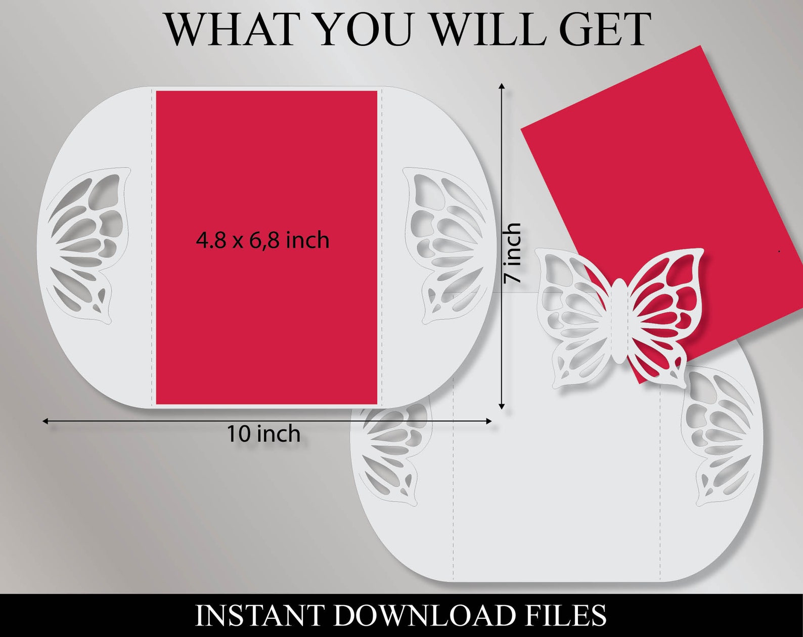 3D Card SVG Cut Butterfly Card SVG Pop up Butterfly 3D SVG Papercut ...