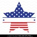 4th of July Svg Bundle Split Star Svg Freedom Svg Independence Day Svg ...