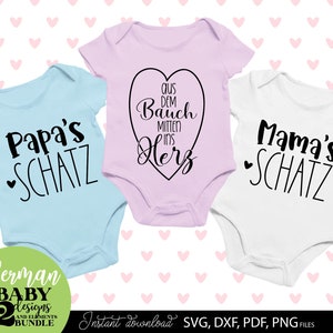 Baby Plotterdatei Plotter File Svg Png Plotting Bundle Baby Party Svg Png German Geburt Baby ...