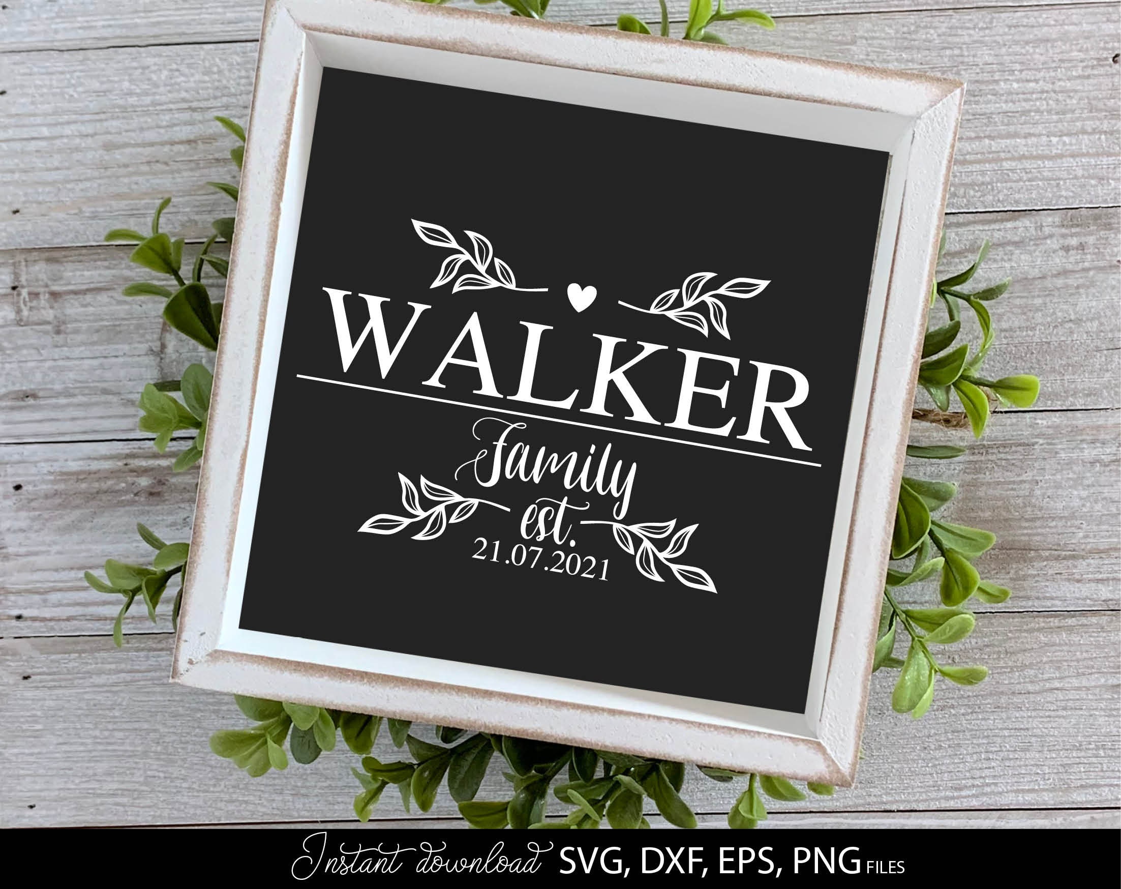 Split Monogram Last Name Sign for Wedding Decoration or Your - Etsy