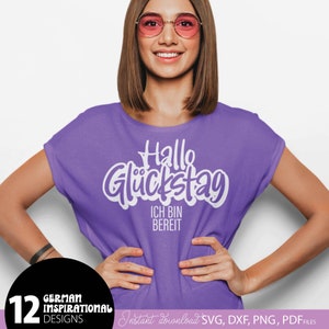 Motivierende Zitate Plotterdatei SVG PNG DXF | Deutsche Plotterdatei positiv Zitate | Deutsche ...