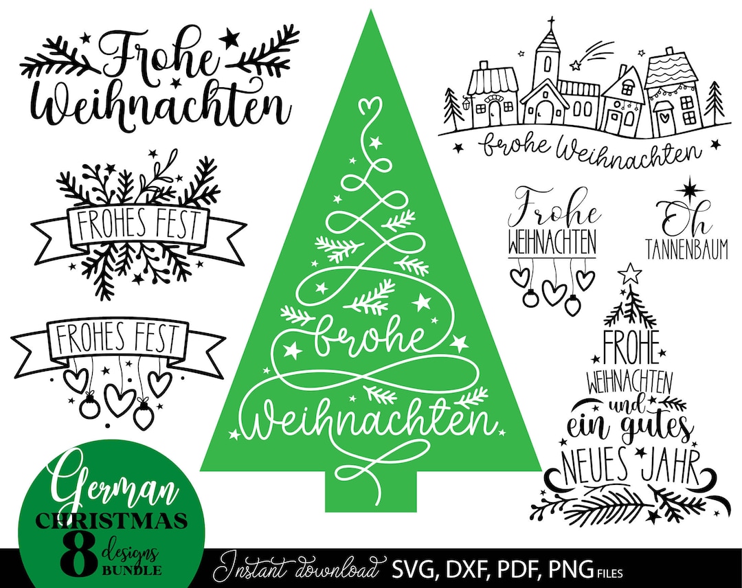 Weihnachtsbaum Plotterdatei Clipart - Weihnachtsbaum Cricut - Weihnachtskerze Tattoo ...