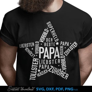 German Papa Plotter File SVG | Liebling Papa Heart SVG | Die Beste Papa ...