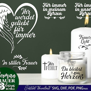 Plotterdatei Trauer Abschied Svg Png Beerdigung Svg Png Plotterdatei Trauer Svg Png Deutsche ...