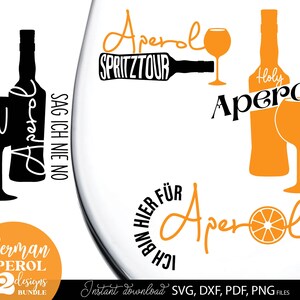 German Aperol Svg Png Bundle - Holy Aperoli Svg - Aperol Spritztour Svg - Cricut Silhouette ...