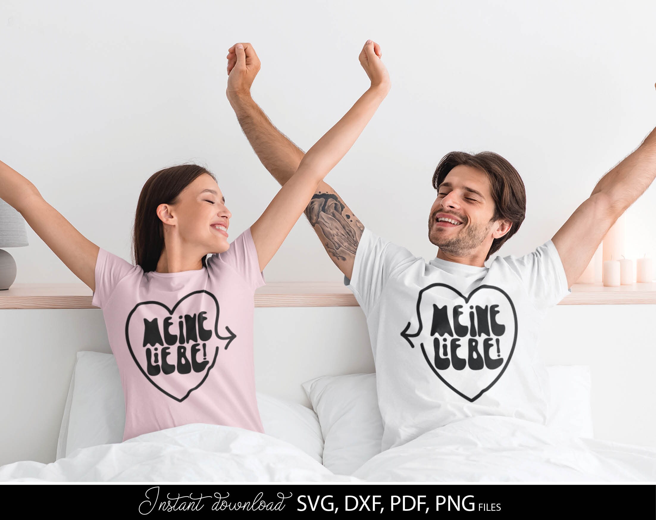 German Liebe Quotes Plotter File SVG PNG DXF Liebling Heart - Etsy