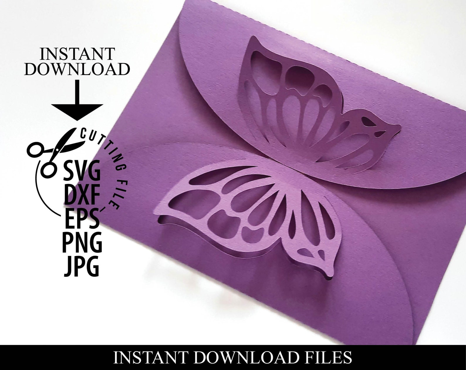 3D Card SVG Cut Butterfly Card SVG Pop up Butterfly 3D SVG Papercut ...