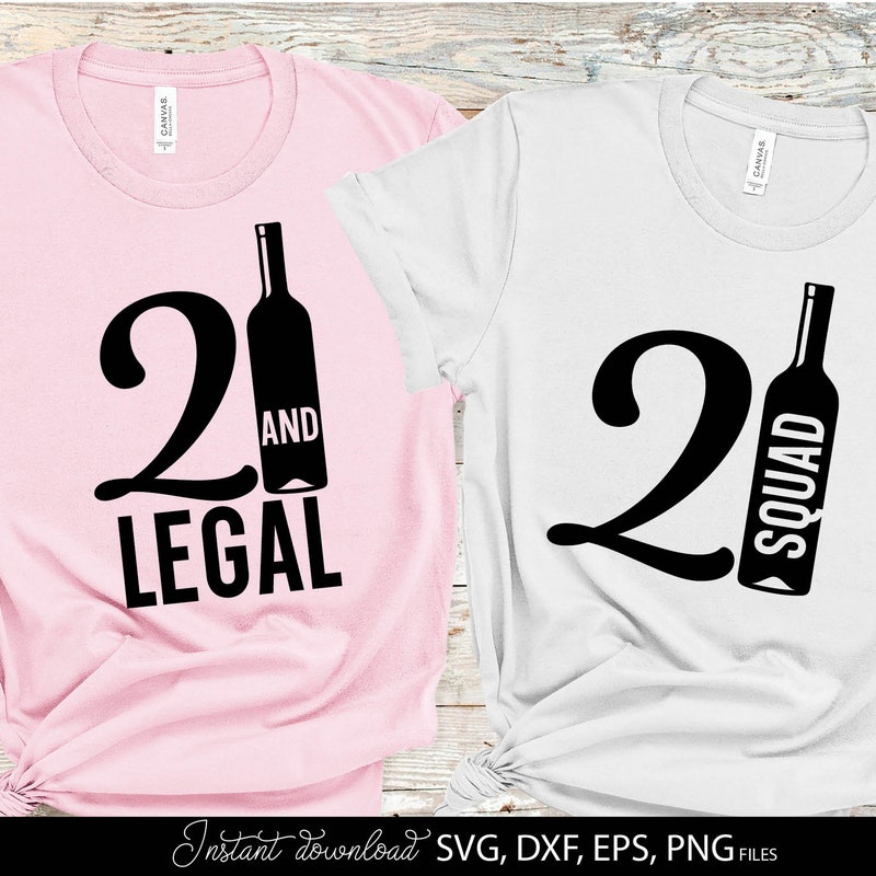 21st Birthday Svg - Etsy