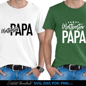 German Papa Plotter File SVG | Liebling Papa Heart SVG | Die Beste Papa ...