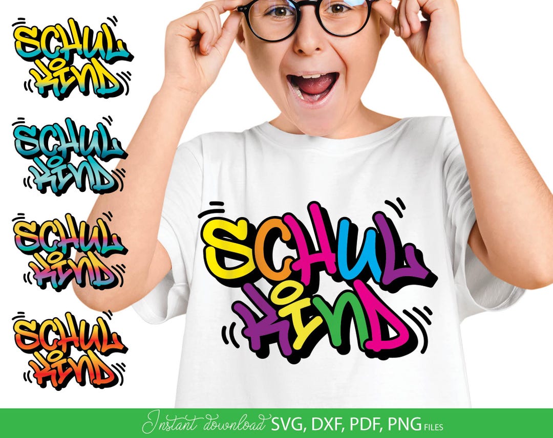 German First Day of School SVG PNG: Schulkind Cricut & Plotter Files ...
