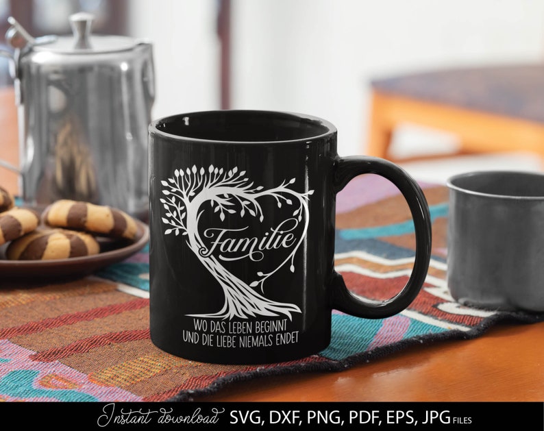Family Tree of Life Plot File Svg Png German Tree of Life - Etsy