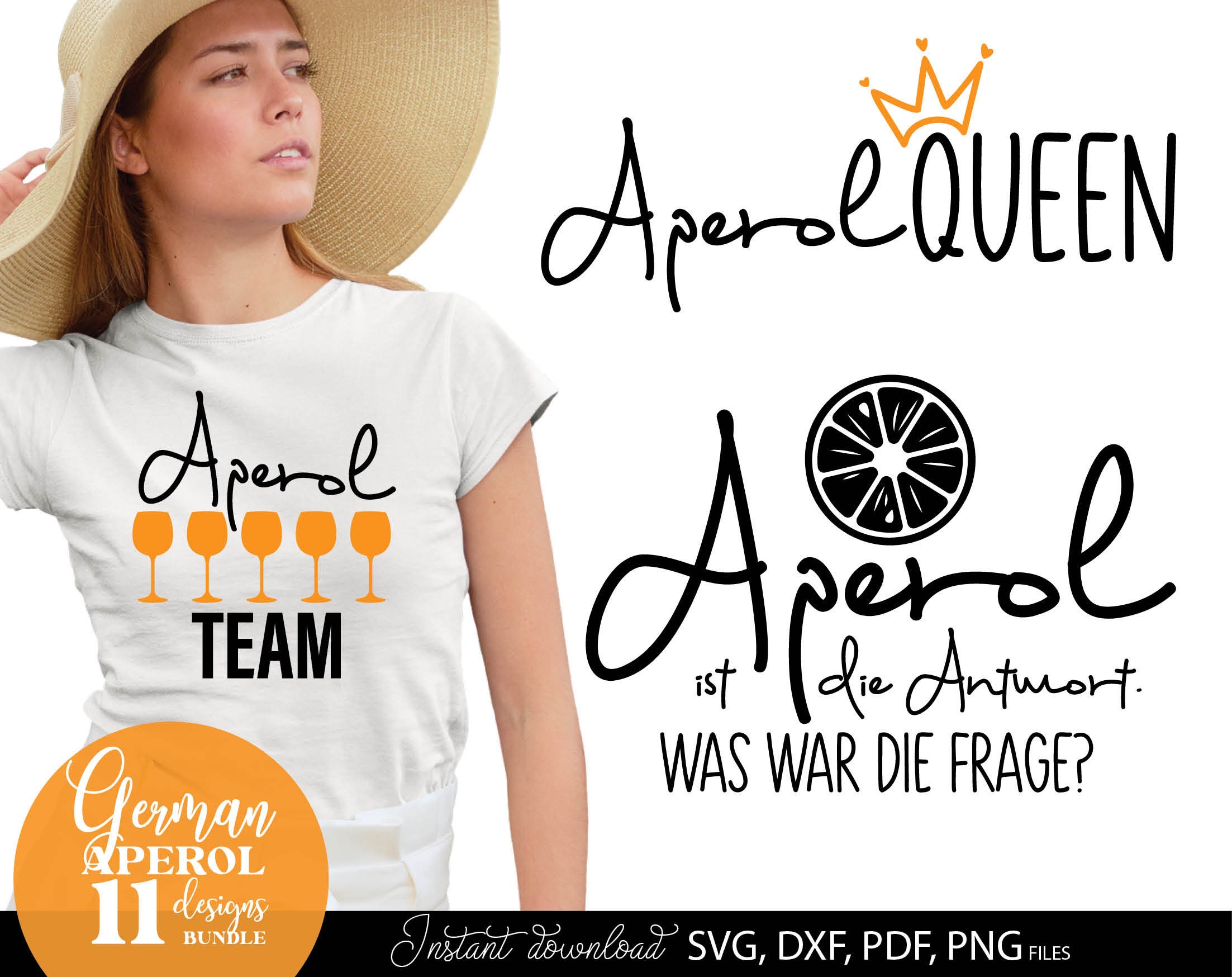German Aperol SVG Bundle: Aperol Spritz Quotes (digital Download) - Etsy