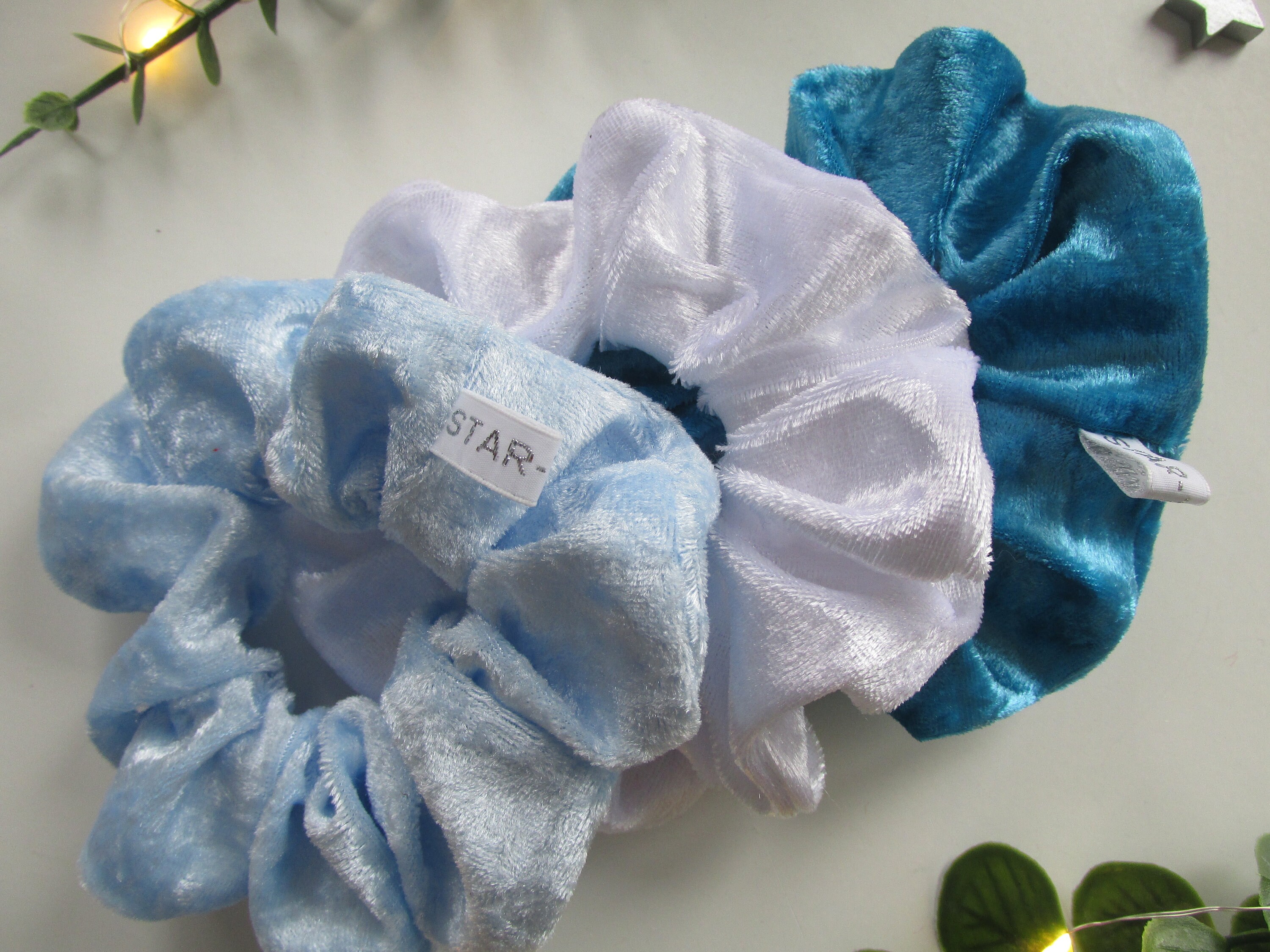 Frozen Inspired Soft Velvet Scrunchies Queen Elsa Frozen Ice Princess ...