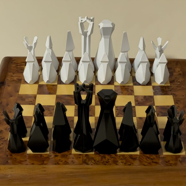 Chess Pieces Design - Etsy