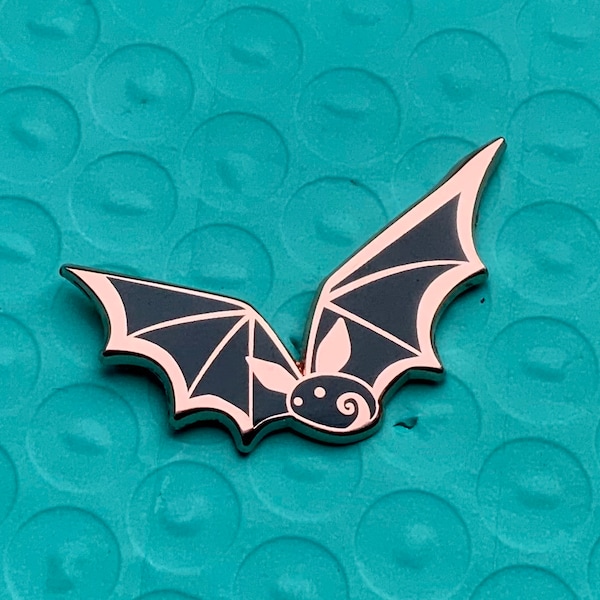 Bat Pin - Etsy