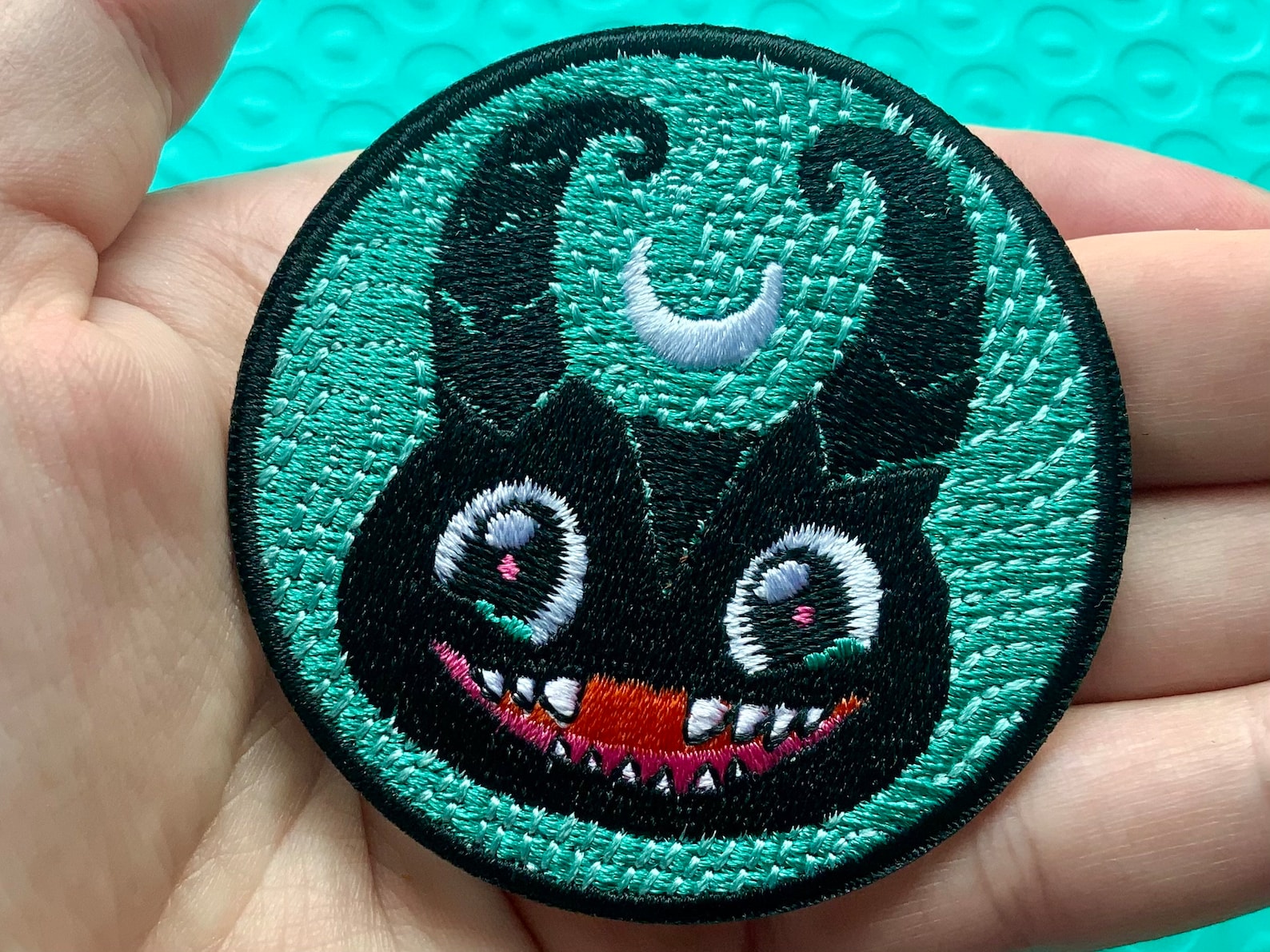 Isolation Monster MANIA Embroidered Patch 6cm - Etsy