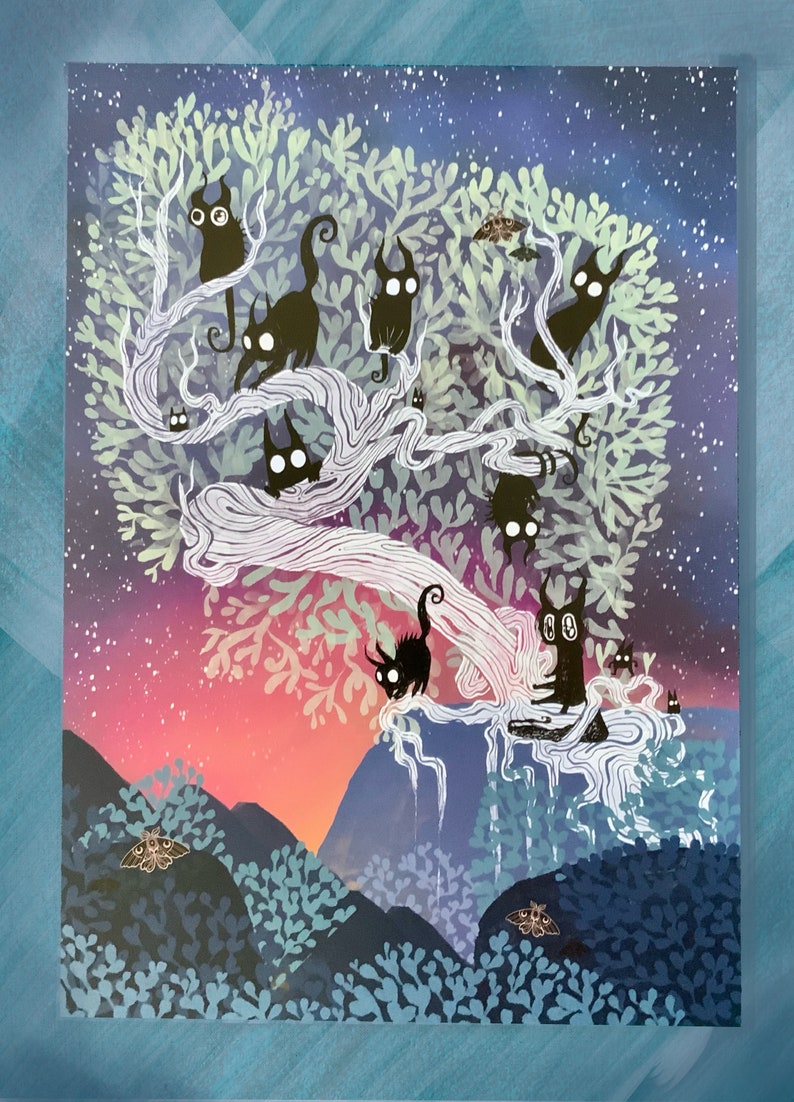 Isolation Monster LIMITED EDITION A3 Art Print DUSK - Etsy