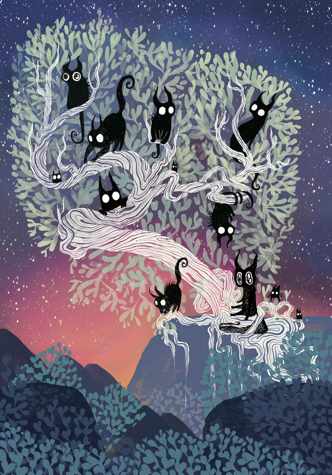 Isolation Monster *LIMITED EDITION* A3 Art Print DUSK - Etsy