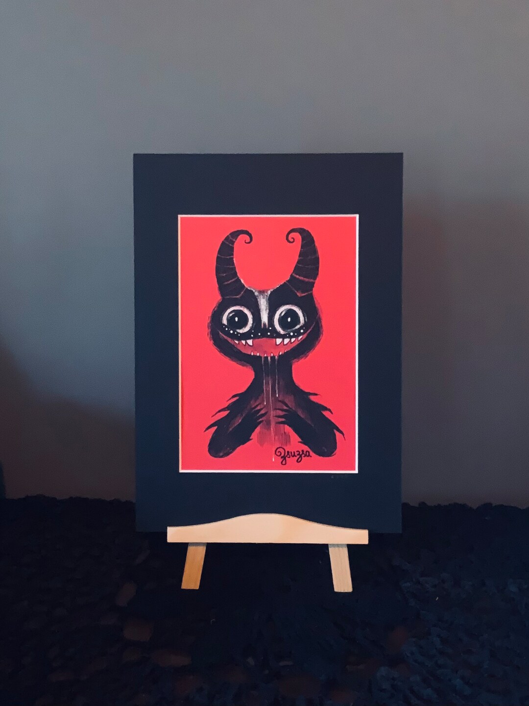 Isolation Monster MANIA LIMITED EDITION A5 Art Print Mounted Print - Etsy