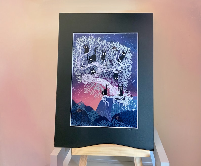 Isolation Monster *LIMITED EDITION* A3 Art Print DUSK - Etsy