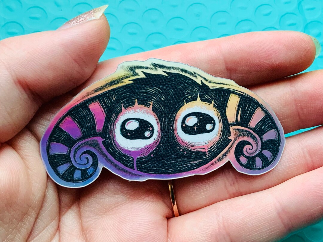 Stunning Holographic INSOMNIA Isolation Monster Sticker Depression ...