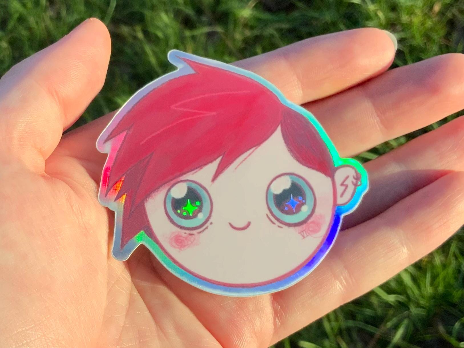 Arcane Inspired VI Copper Enamel PIN and Holo Sticker - Etsy