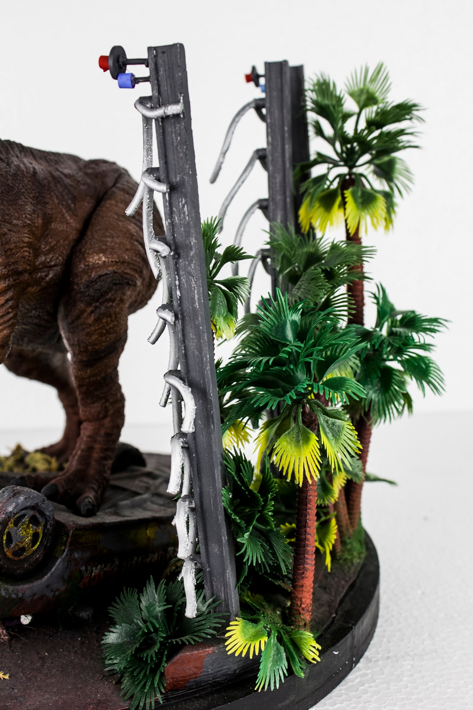 T-Rex/ Jurassic Park fanmade diorama/3D print | Etsy