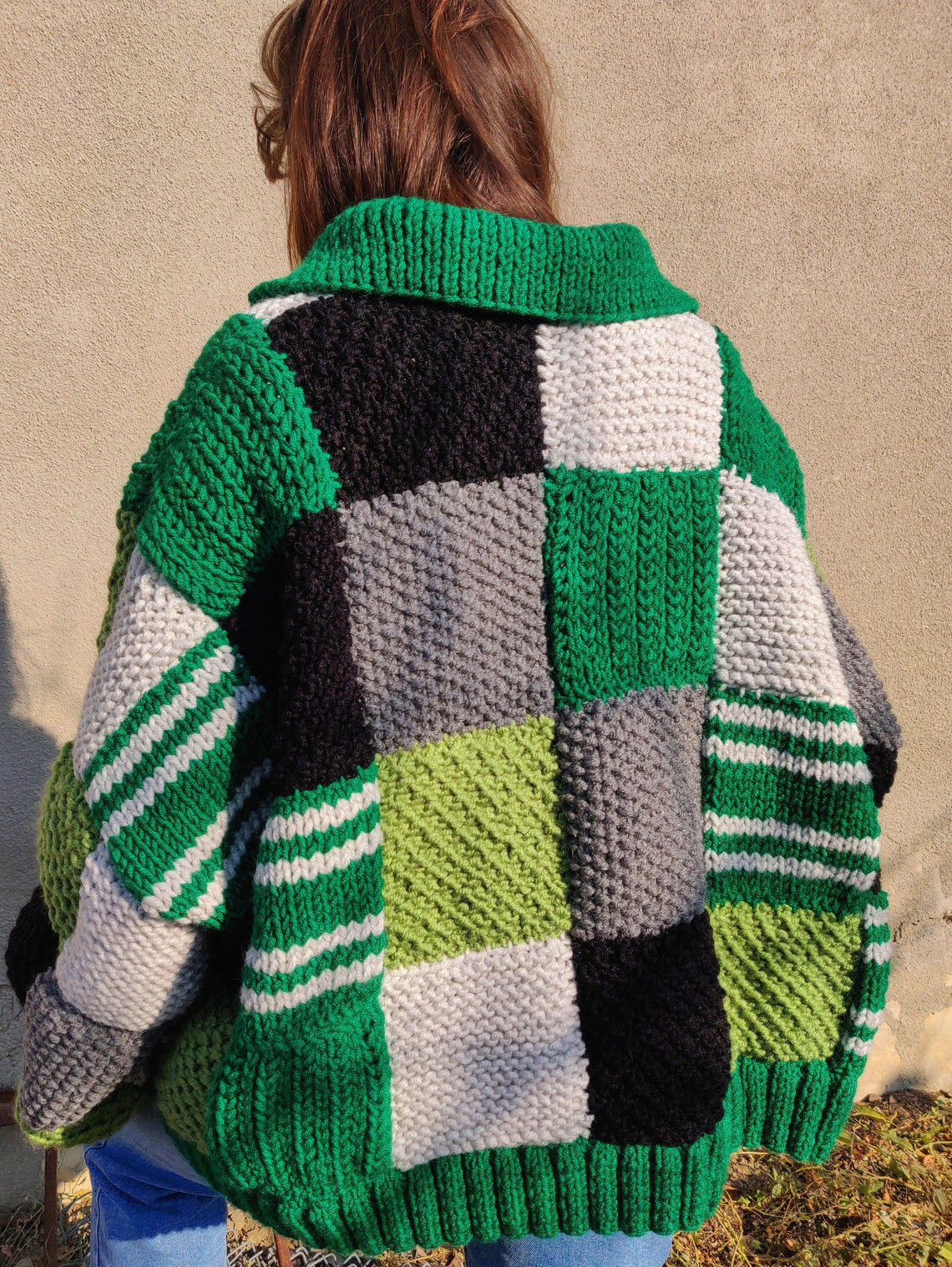 Harry Styles Cardigan Green - Etsy