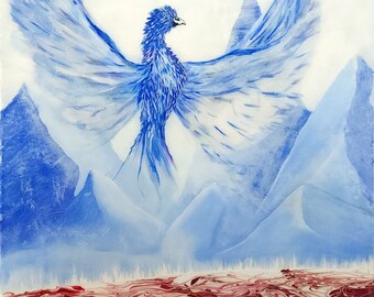 Phoenix Rising Printable - Etsy