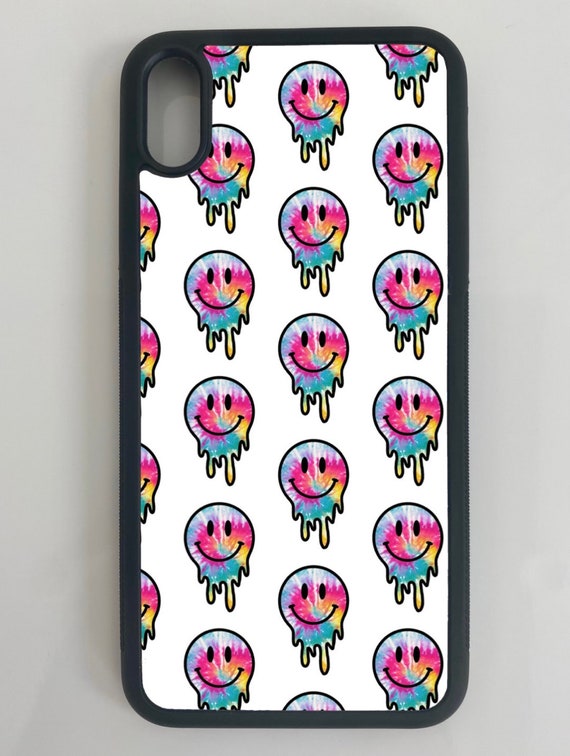 Dripping Smiley Faces Phone Case | Etsy