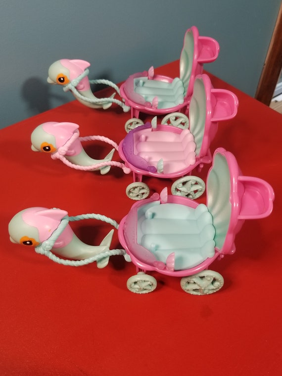 My Little Pony Ponyville Mermaid Dolphin Carriage Choose Your - Etsy