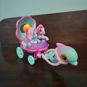 My Little Pony Mermaid Dolphin Carriage - Etsy