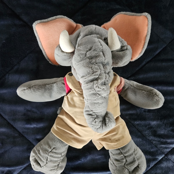 Elephant Puppet - Etsy