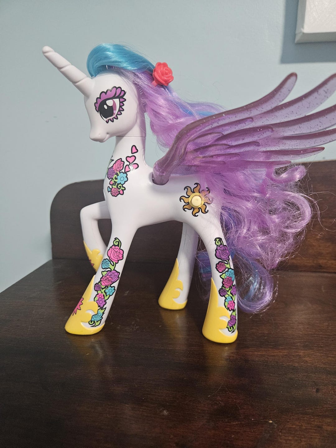 My Little Pony Pony Mania Talking and Lights up Princess Celestia! - Etsy