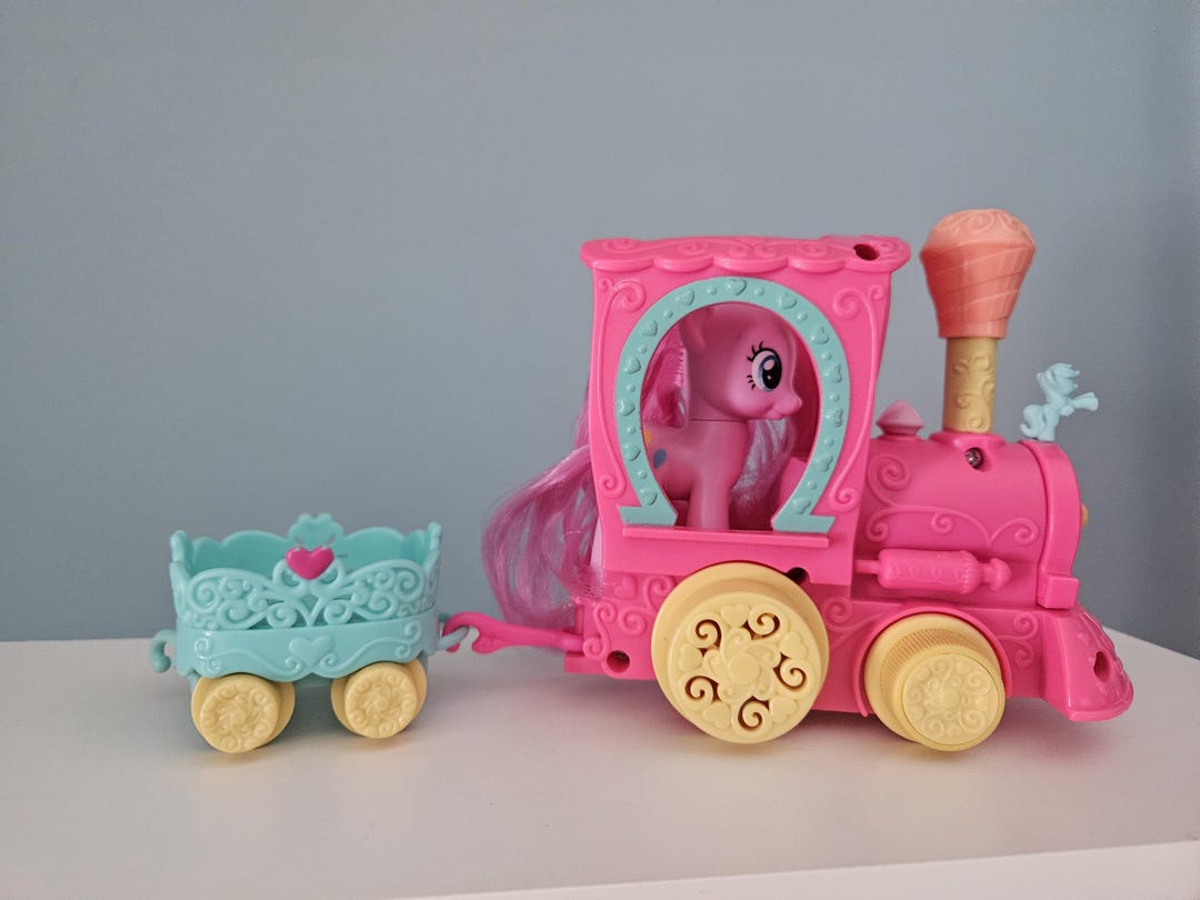 My Little Pony Friendship Express Train With Pinkie Pie - Etsy