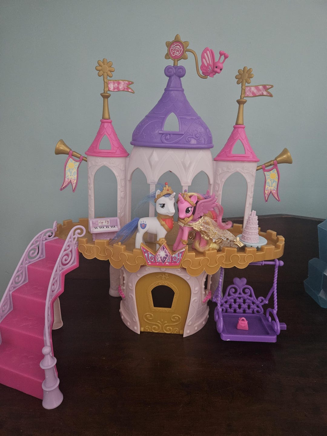 My Little Pony Pony Princess Wedding Castle With Princess Cadance and ...