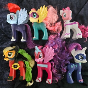 My Little Pony G4 Choose Your Own Power Pony Rainbow Dash, Fluttershy ...