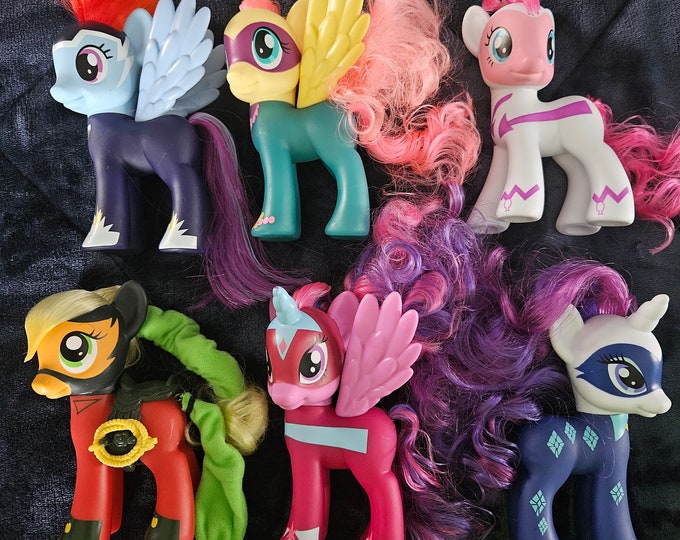 My Little Pony G4 Choose Your Own Power Pony Rainbow Dash, Fluttershy ...