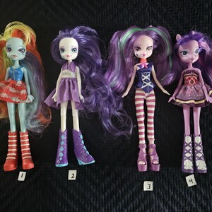 My Little Pony Equestria Girls Choose Your Own! Rainbow Dash, Rarity ...