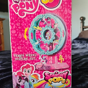 My Little Pony Squishy Pops Ferris Wheel Display Set - Etsy