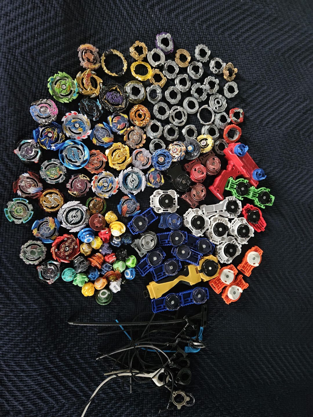 Beyblade Collectible Toys Mixed Lot of Tops, Forge Discs Etc - Etsy