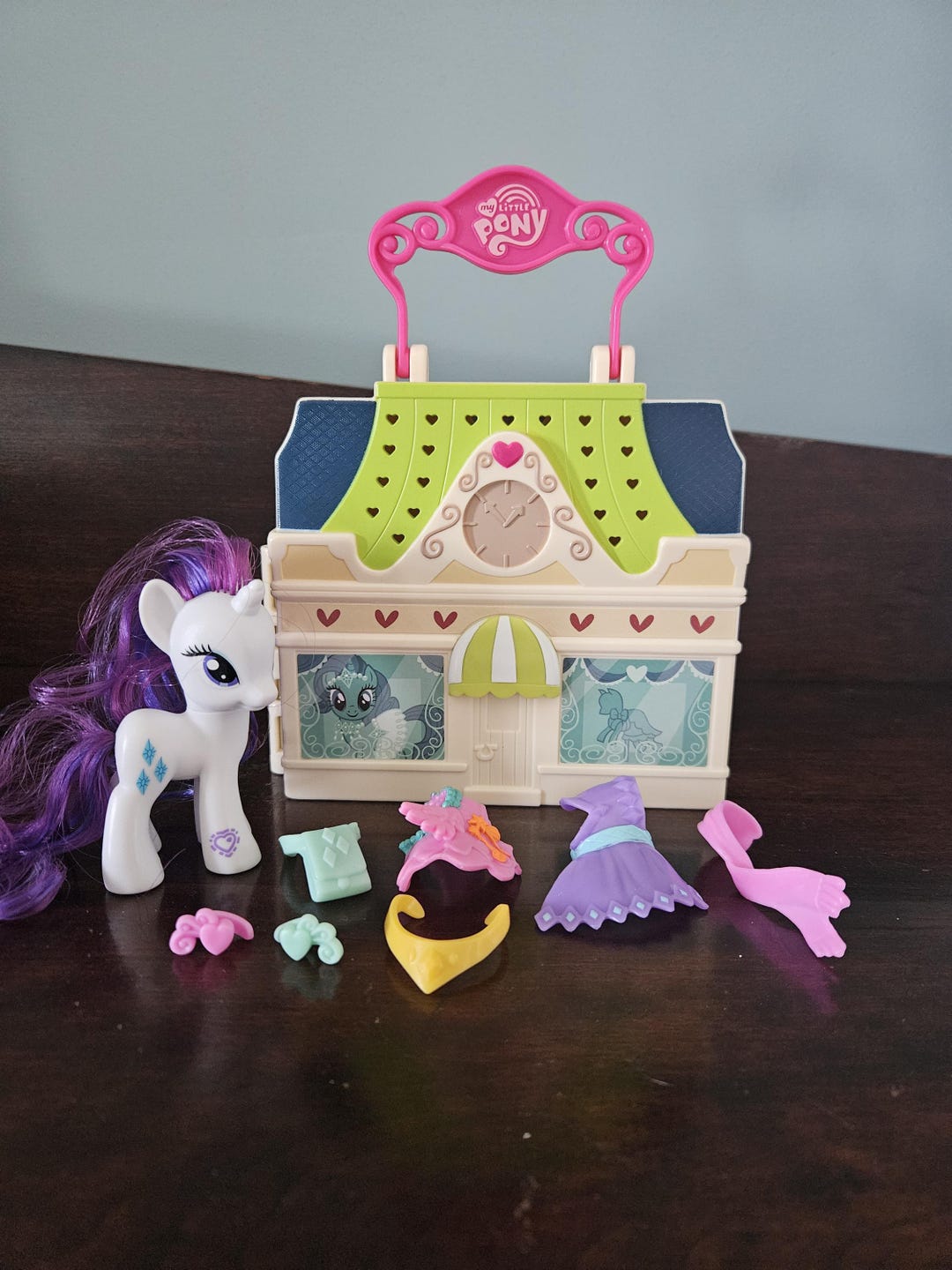 My Little Pony Rarity's Dress Shop - Etsy